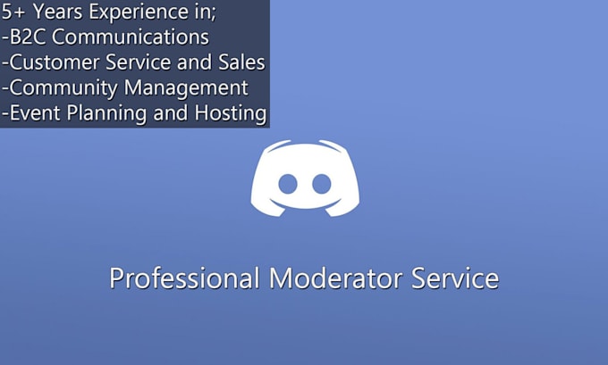 Moderate your discord server by Modliamofficial | Fiverr