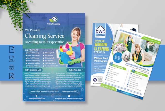 Design cleaning service pressure wash junk removal lawn care ...
