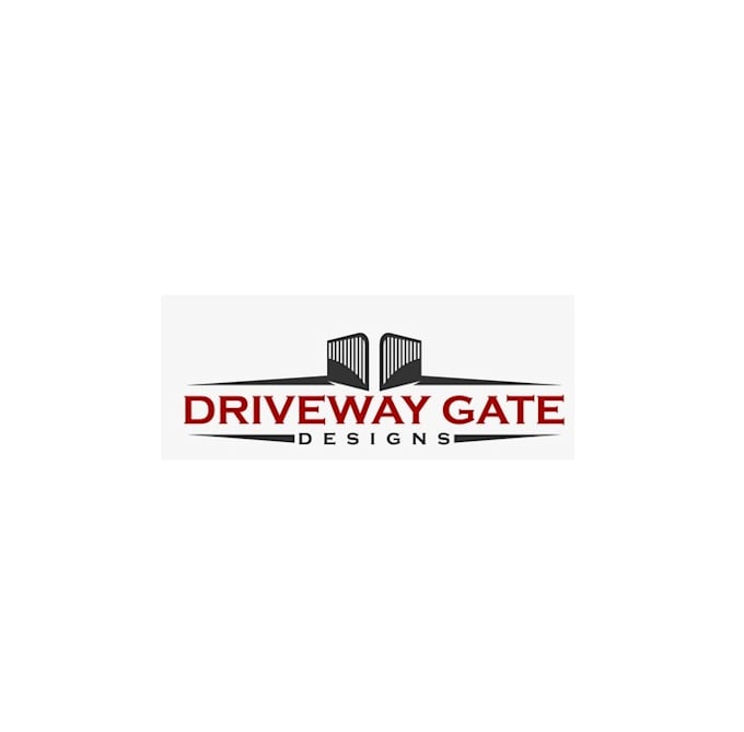 Design metal driveway gates logo in 1 day by Annette_brown4 | Fiverr