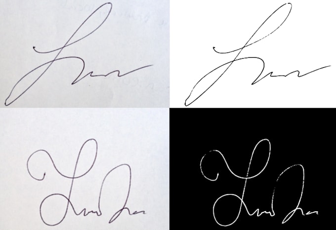 Create a custom digital signature from your sketch by Thenasia | Fiverr