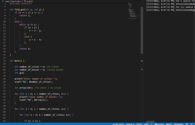 Code a simple c, c plus plus, or python program for you by Chathuminda99 | Fiverr