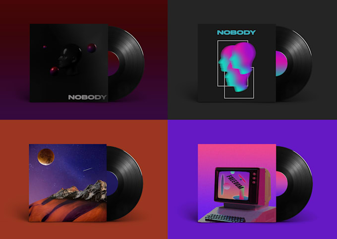 Design futuristic album artwork by Westwood1403 | Fiverr