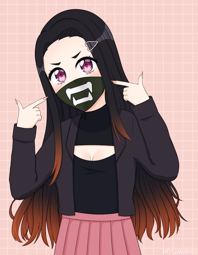 Draw cell shaded anime art by Hiyumimyu | Fiverr