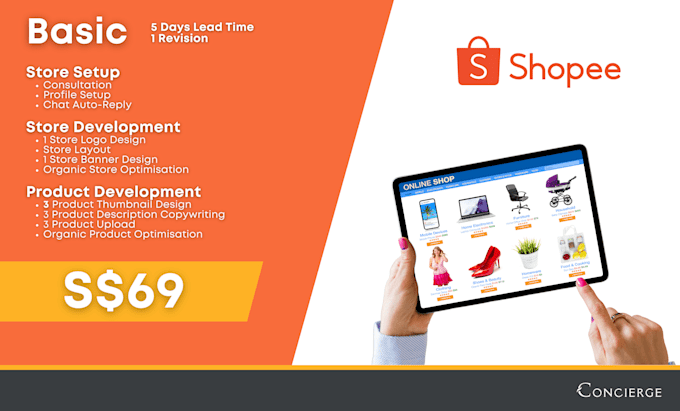 Setup your shopee store by Harharhaa | Fiverr
