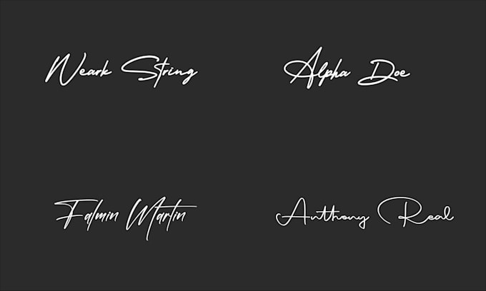 Design classy luxury signature and handwritten logo by Md_shijan | Fiverr