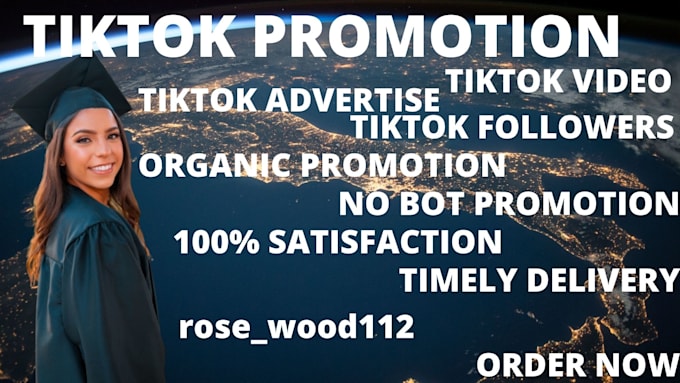 Do organic tik tok promotion tik tok marketing to get organic followers ...
