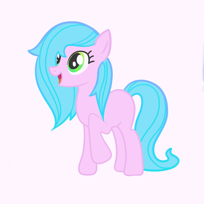 Draw your oc in the my little pony style by Madisonwildin | Fiverr