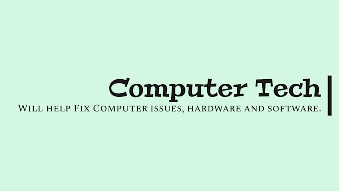 Troubleshoot your computer problems by Dominicb4r | Fiverr