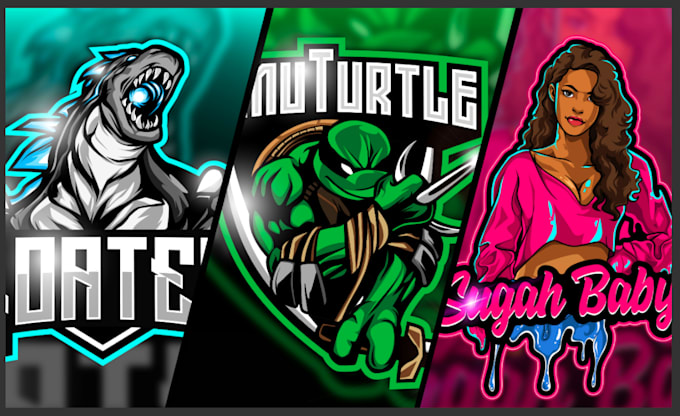 Design unique esports logo for twitch youtube and streamers by Lucy ...