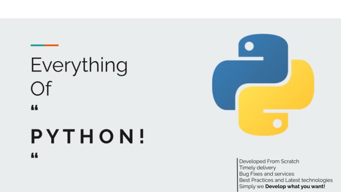 Develop Python Apps For You By Saleem Abdullah Fiverr