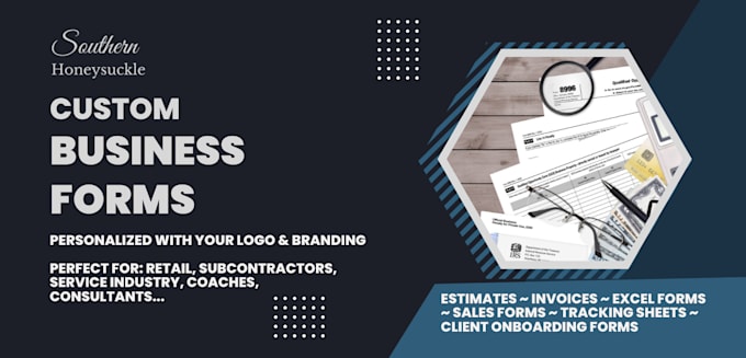 Create custom business forms by Missmacboutique | Fiverr