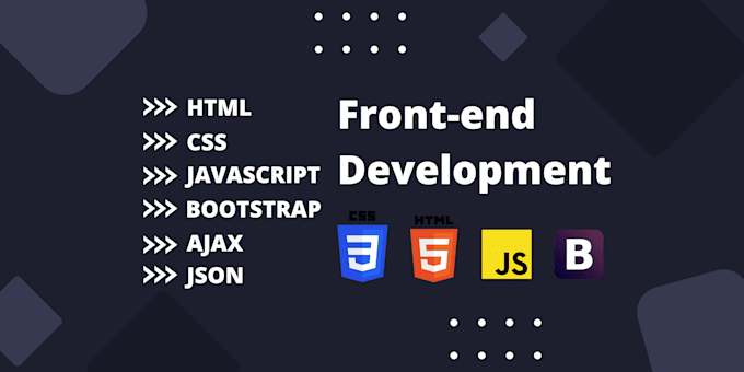 Do Frontend Web Development With Html Css Bootstrap Jquery Ajax And 9826