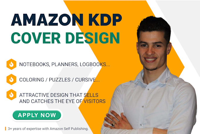 Create an attractive amazon kdp book cover design by Yassinemowgli | Fiverr