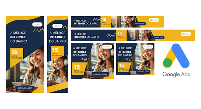 Design professional banner ads for your business by Eldanilu | Fiverr