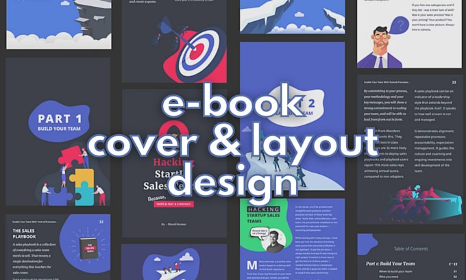 Design your ebook layout and cover by Designordiebook | Fiverr