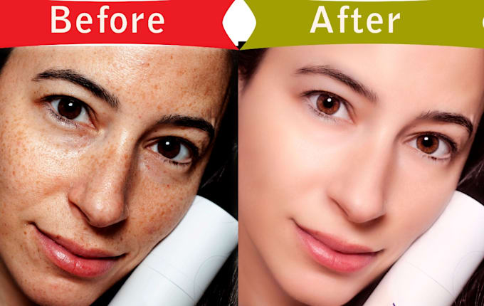 Headshot retouching, face retouching, dark circles, pimples, by Ankuku ...