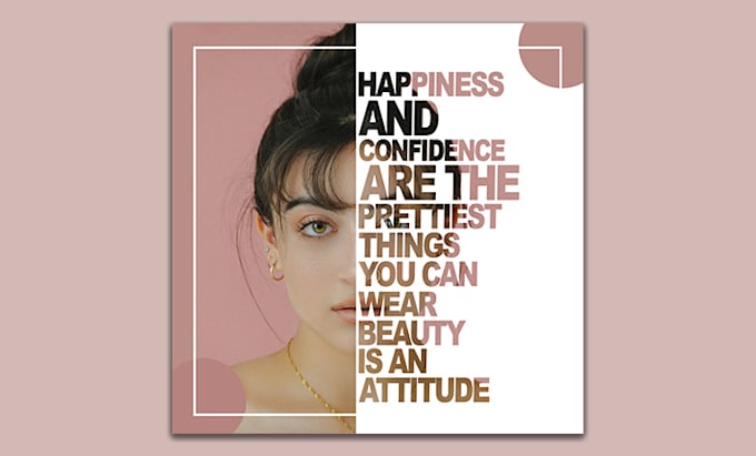 Craft unique half face typography masterpieces by Iramkhan851 | Fiverr