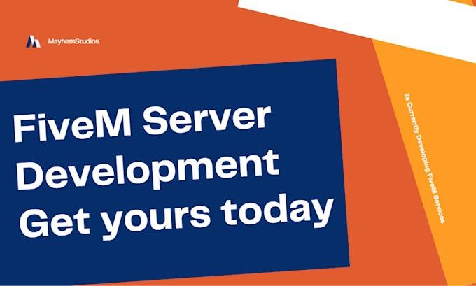 Develop a fully functional fivem server by Mayhem_studios | Fiverr