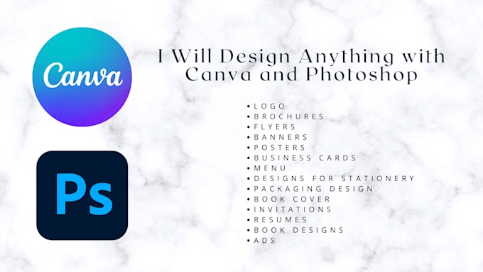 Design anything with canva and photoshop by Mrunal_a_shinde | Fiverr