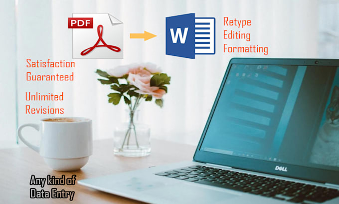Retype scanned file or pdf to editable word format by Mashrafia | Fiverr
