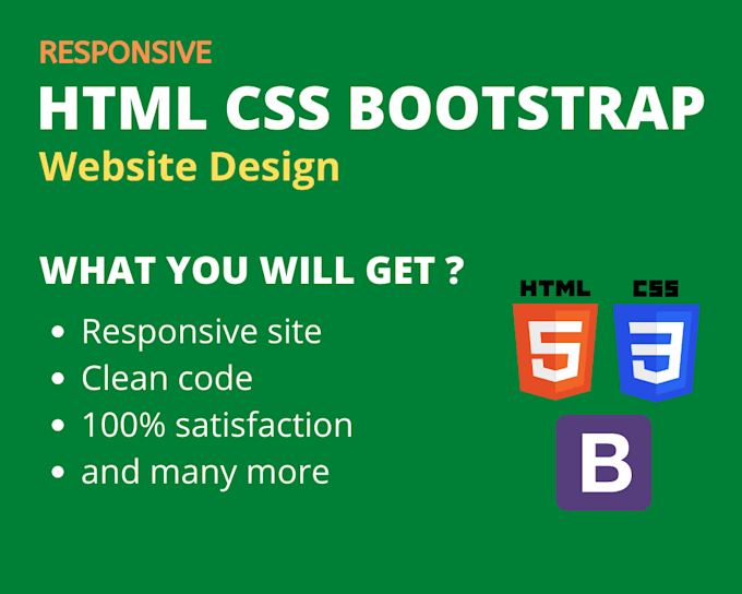 Create Responsive Website With Html Css Bootstrap By Ghulammurtazaaa Fiverr 6071