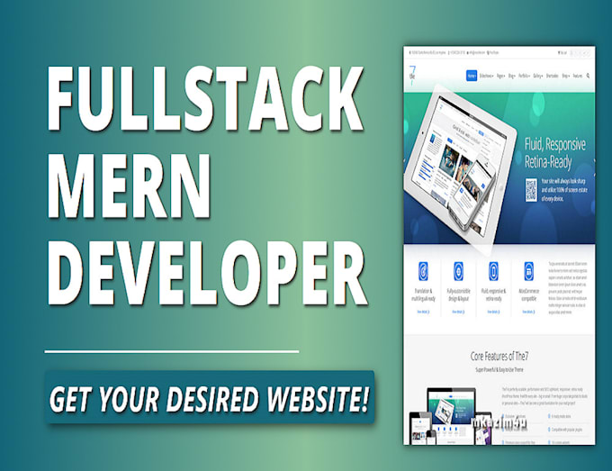 Be your mern stack developer and react js developer by Mkazim4u | Fiverr