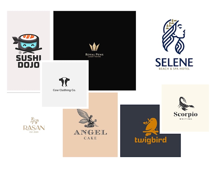 Show many logo designs by Ramadwiputra_ | Fiverr