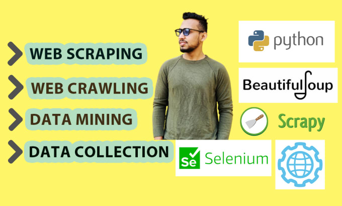 Create Web Scraping Crawling Extraction And Data Mining Bot Using Python By Pabel0179 Fiverr
