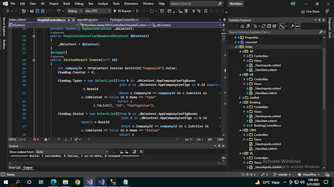 Develop dotnet core mvc web app, and core api by Maliktariq22 | Fiverr