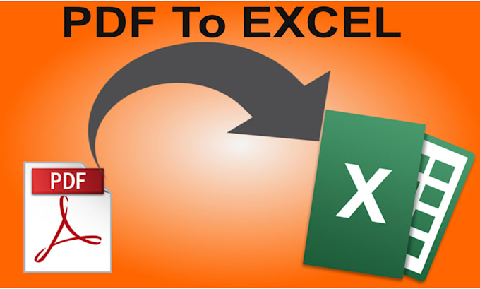 Convert pdf to excel instantly by Sandeep3639 | Fiverr