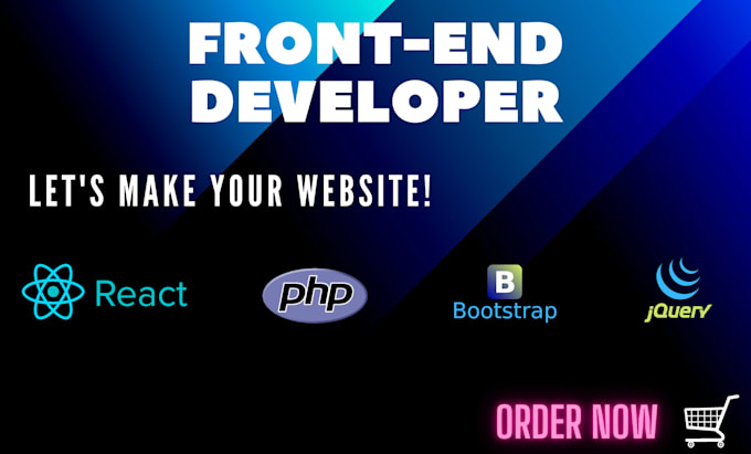Be your front end website developer using html bootstrap css by ... Be your front end website developer using html bootstrap css by ...