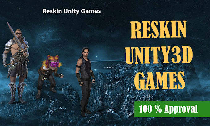 Reskin your unity 3d game by Iplay3d | Fiverr