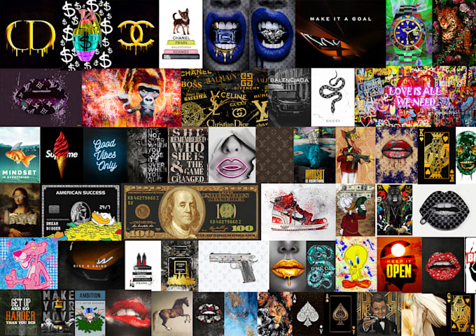 Design digital canvas art, wall art prints by Abdulsaboor5 | Fiverr