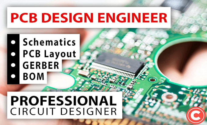 Create pcb design, pcb layout, and schematic design for you by ...