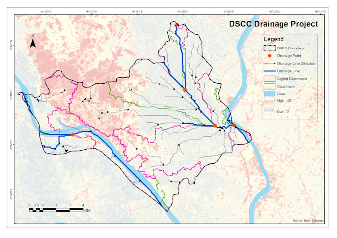 Do gis mapping, vector mapping, spatial analysis by Imonbarman | Fiverr