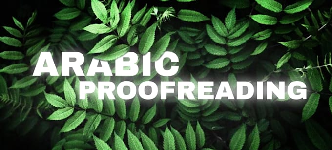 Proofread your arabic text and correct it by Soufianeasbbane | Fiverr