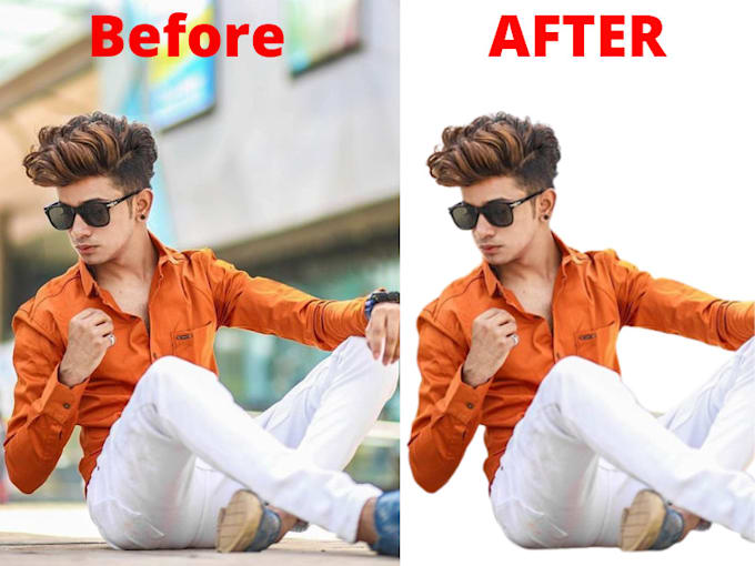 Professionally background removed from image, white, cut out photos by ...
