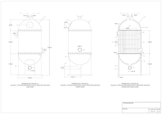 Draw 2d technical drawings, floor plans in autocad by Engr_selvan | Fiverr