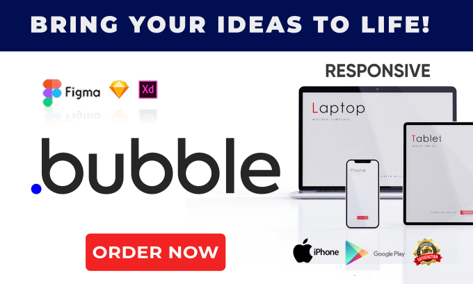 Develop bubble web or mobile app mvp spa saas by Creativeeny | Fiverr