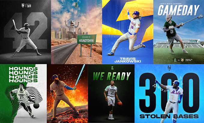 Create professional sports graphics, posters, flyers by Bsmitmedia | Fiverr