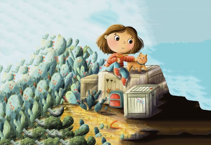 Draw children story book illustration by Ragiprofiq | Fiverr Draw children story book illustration by Ragiprofiq | Fiverr