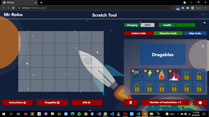 Create 2d javascript game by Musawir__ahmed | Fiverr Create 2d javascript game by Musawir__ahmed | Fiverr