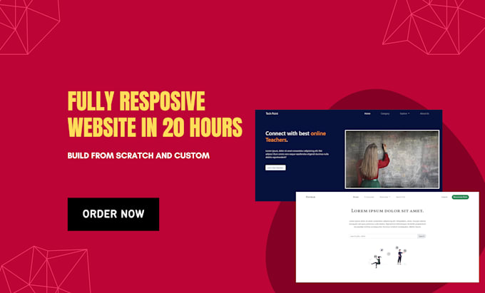 Design Html Css Bootstrap Responsive Web Page By Ayushranjan871 Fiverr 4068