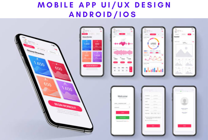 Create android ui design by Hammad55555 | Fiverr