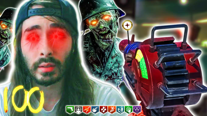 Create a call of duty zombies thumbnail for you by Justgiodesigns | Fiverr