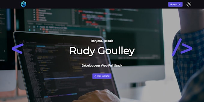 Develop your website in html and css frontend by Rudyzou | Fiverr