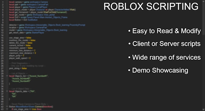 Script for you on roblox by Adrien_devs | Fiverr
