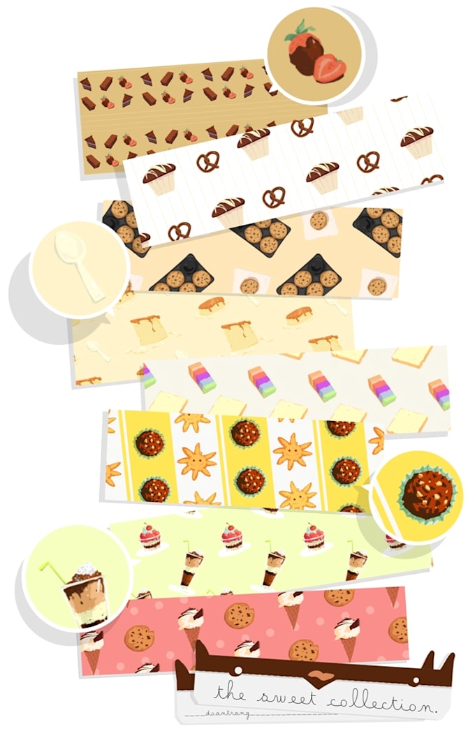 Create cute custom patterns by Doantrang | Fiverr