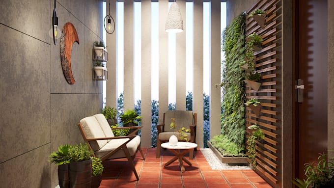 Give you the best realistic render image for interior by Viniljohn1993 ...