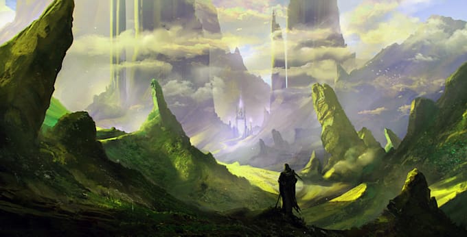 Design environment concept art landscape by Noahharryy | Fiverr